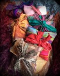 Custom sacred healing medicine bundle: Stone, herb, plant, flower, and ...