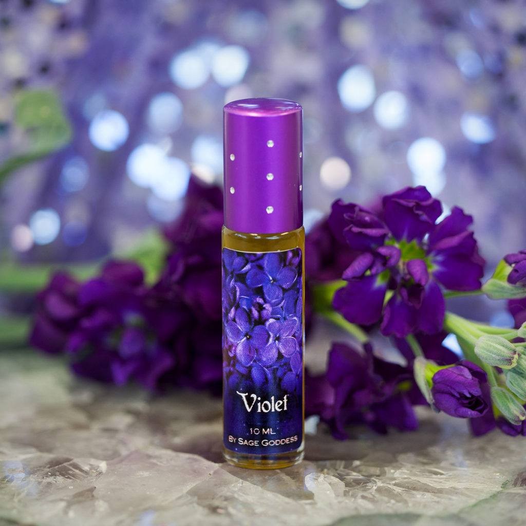 Violet Perfume for love & tranquility - Sage Goddess