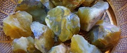 Rare African Golden Prehnite Specimens for powerfully healing the ...