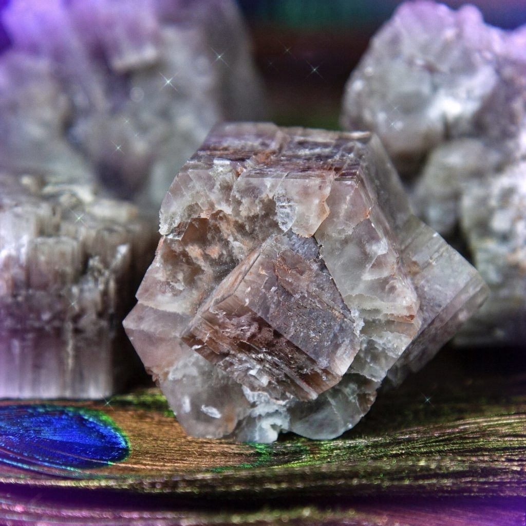 Tucson Unpacking: Purple Hive Aragonite for calm and balance