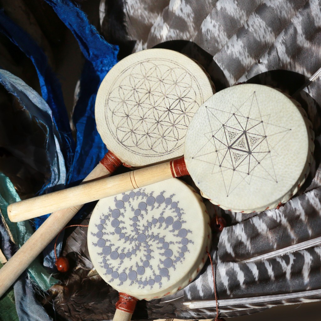 Shamanic Rattle Drums for beautiful, healing music