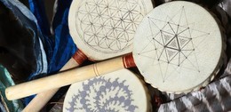 Shamanic Rattle Drums for beautiful, healing music