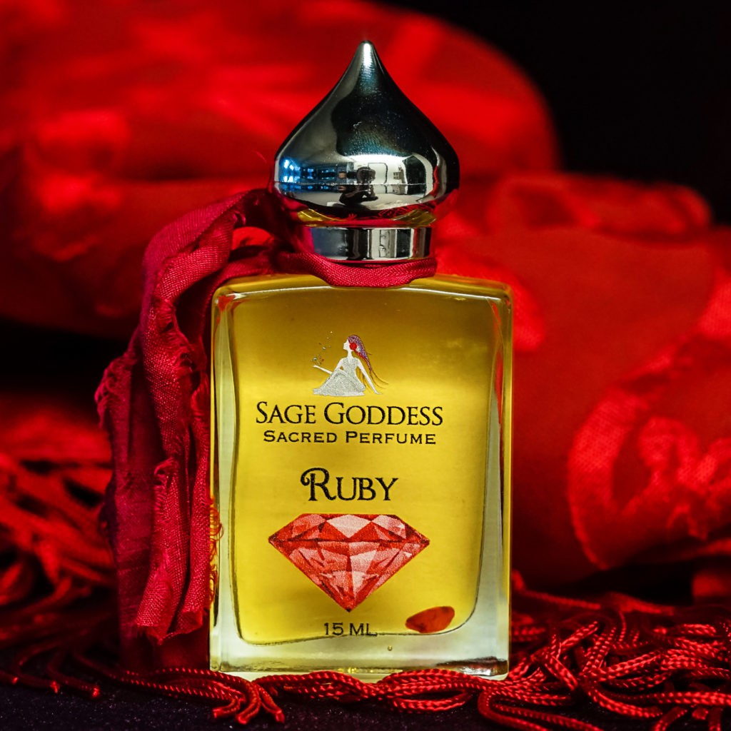 Ruby Perfume for emotional healing and royal self-love