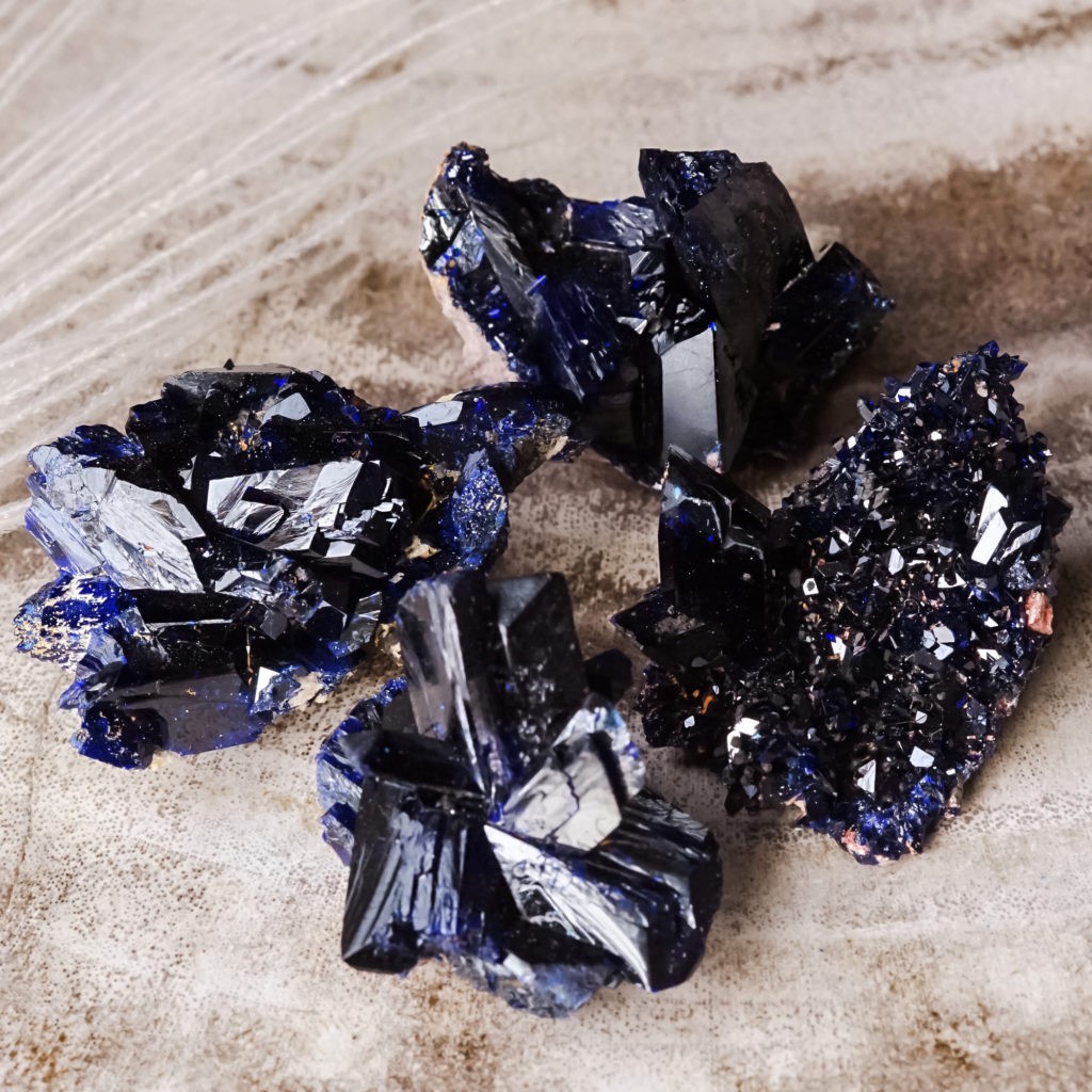 Azurite Crystals for spectacular Third Eye Chakra evolution