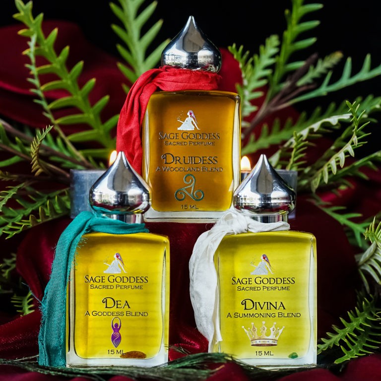 Bad Ass Goddess Perfume Trio to invoke your triple goddess