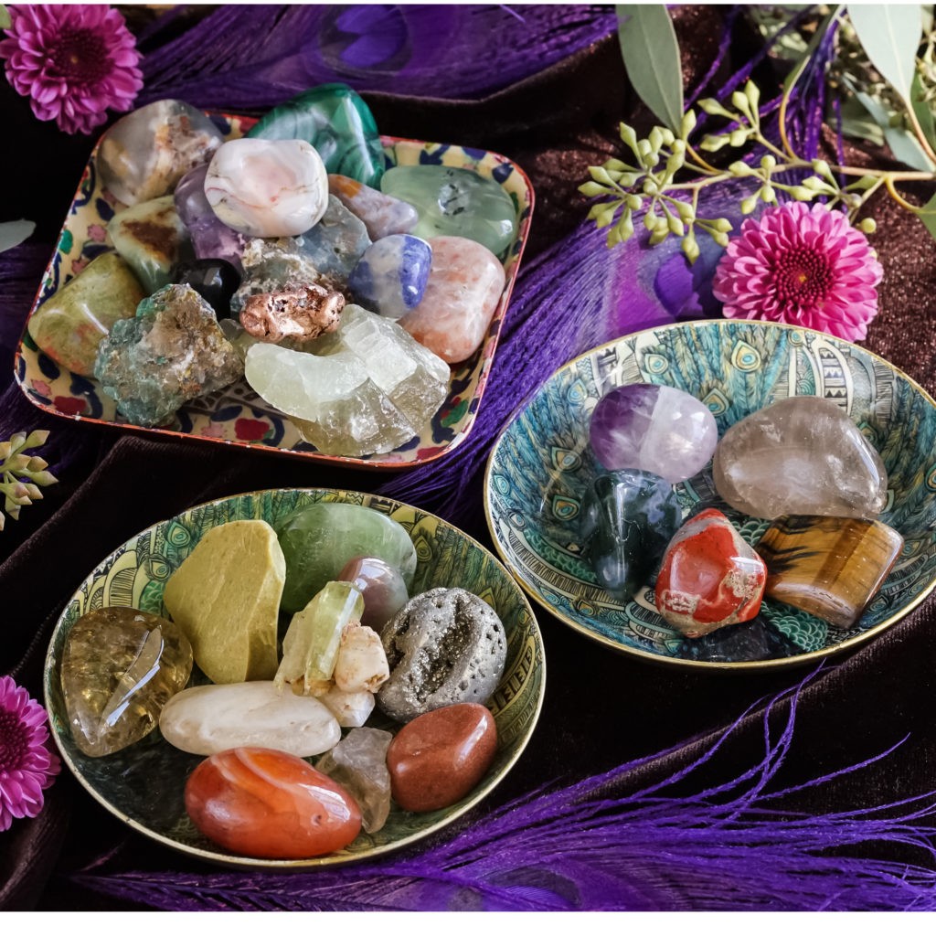 New Year’s Intention Custom Gemstone Sets for various intentions