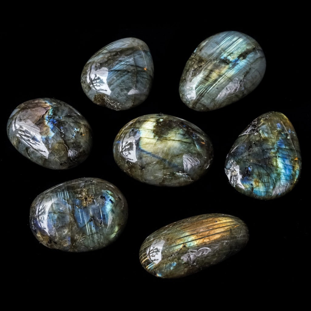 A Grade Tumbled Labradorite for New Moon magic