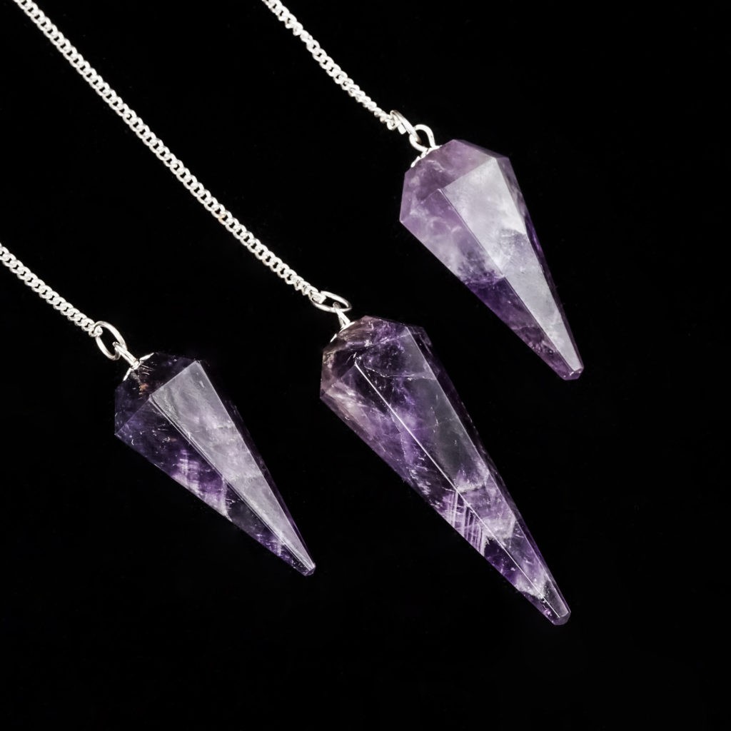 Amethyst Pendulums for divining answers to your sacred questions