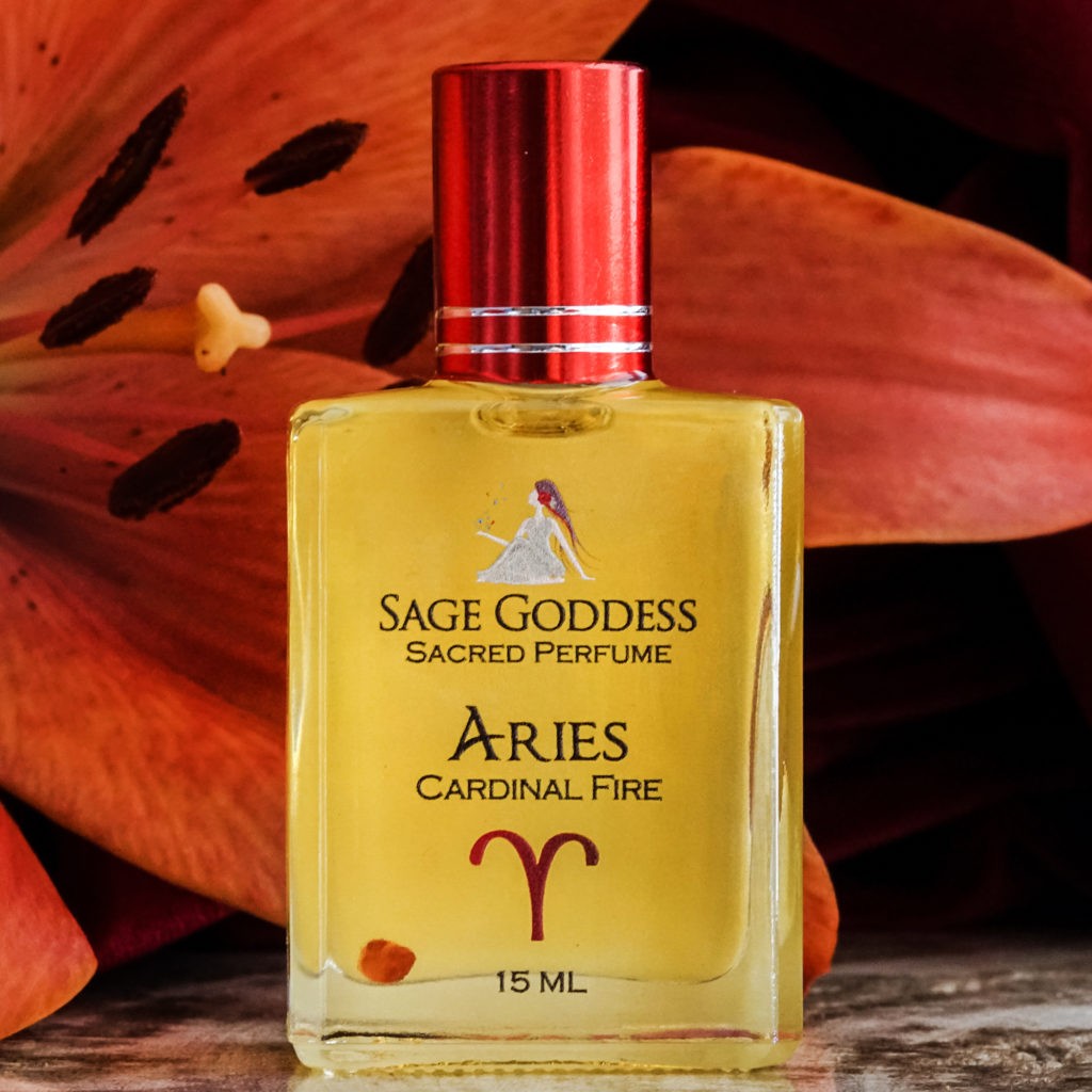 Aries~ A Cardinal Fire Sign Perfume - Sage Goddess
