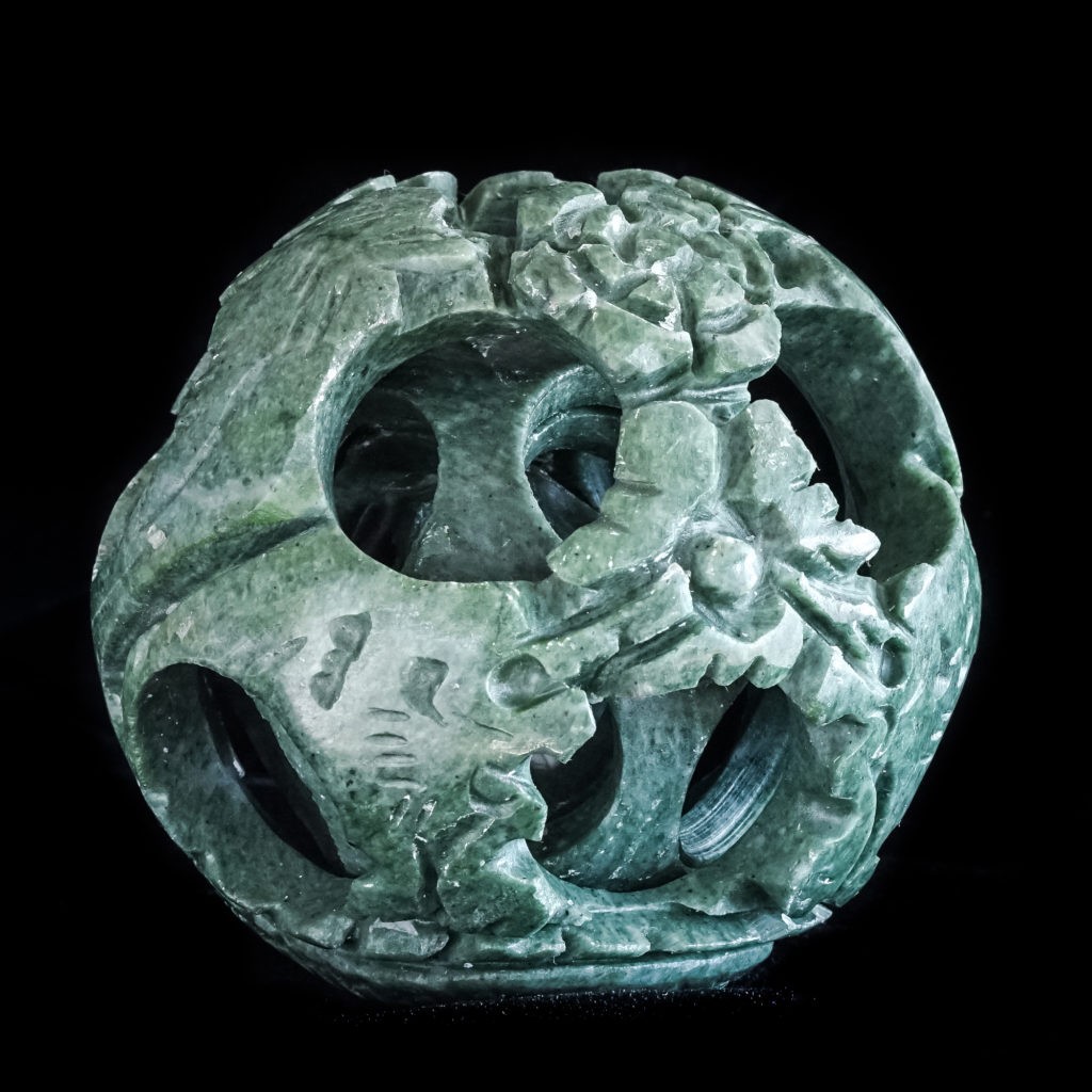 Lucky Jade Puzzle Balls for good fortune and mental focus