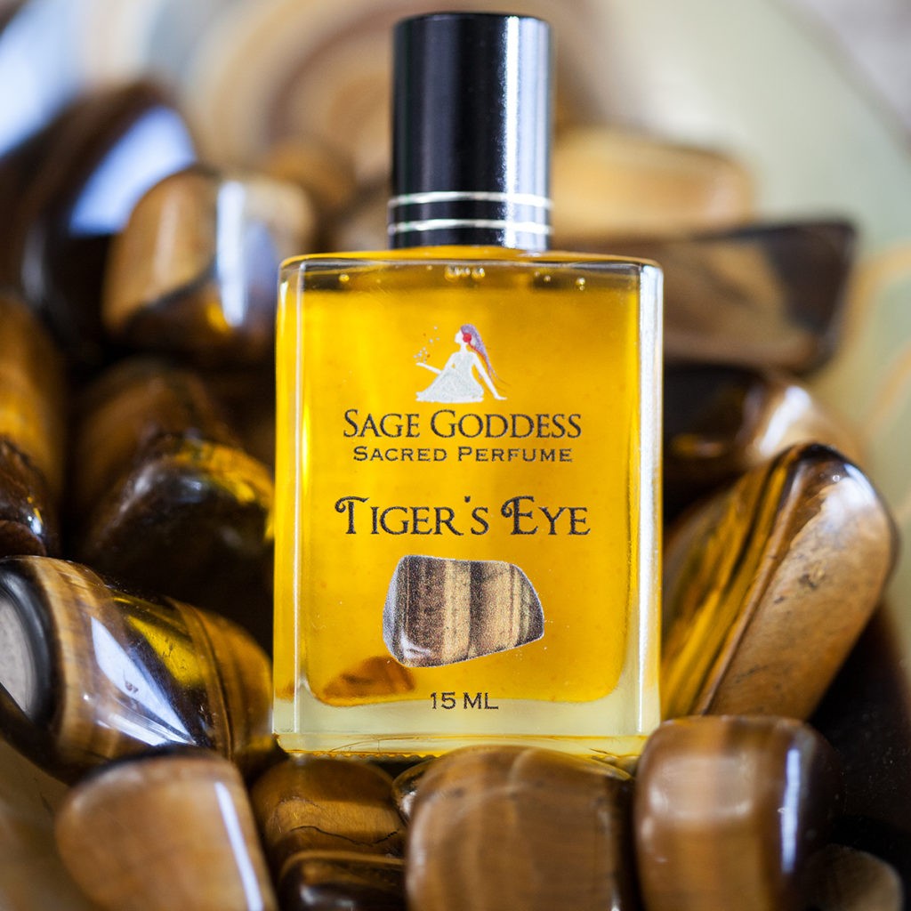 Tiger’s Eye Unisex Perfume for precious grounding and stability