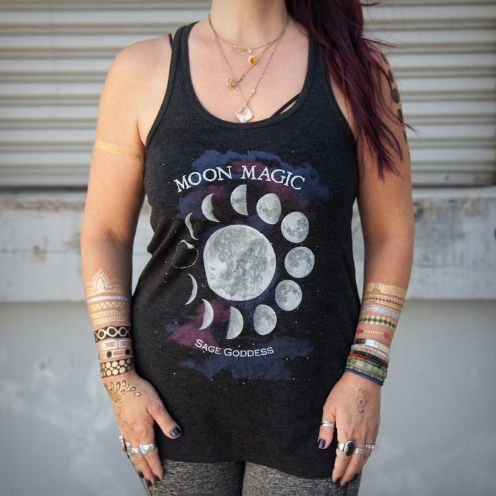 Moon Magic Tank Tops for bringing out your inner goddess and lunar magic
