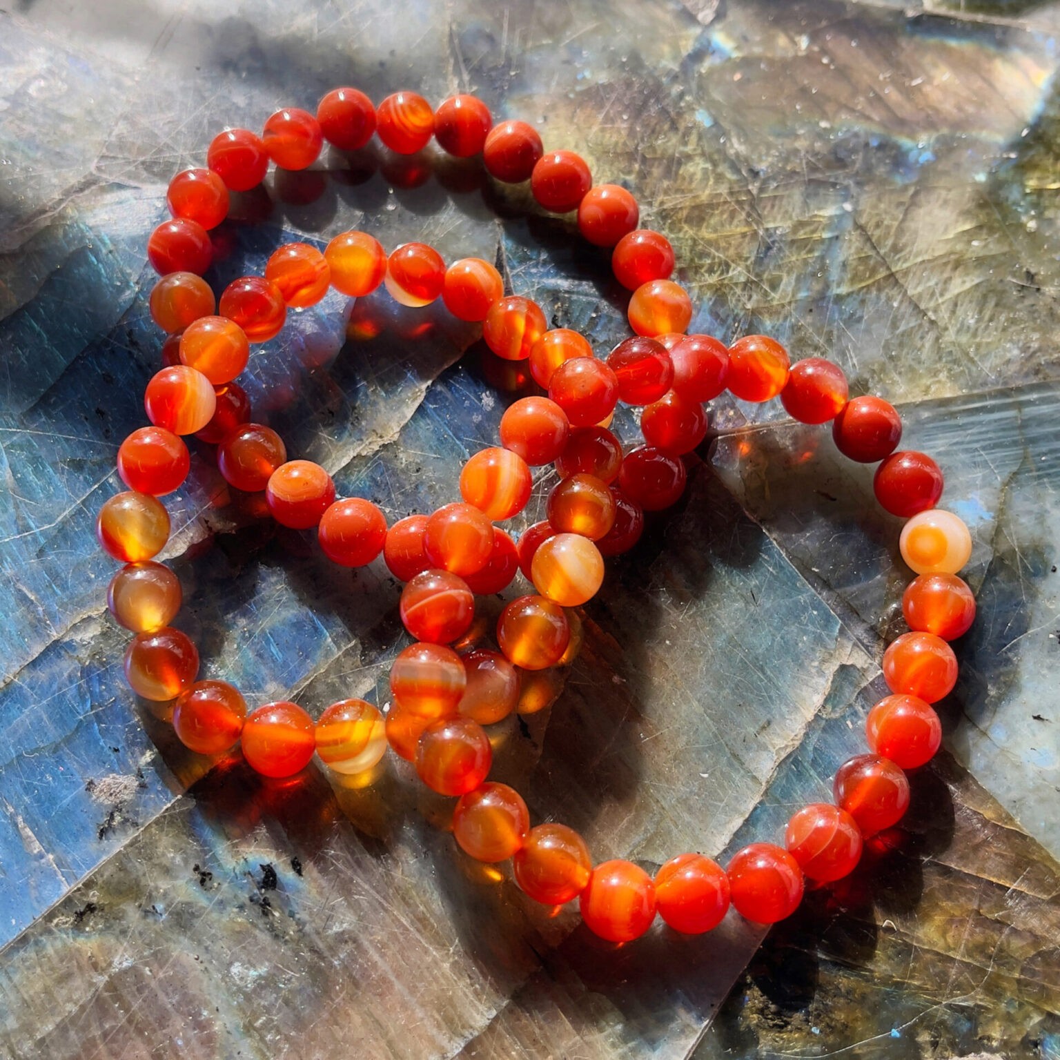 Carnelian Bracelet to ignite your passion - Sage Goddess