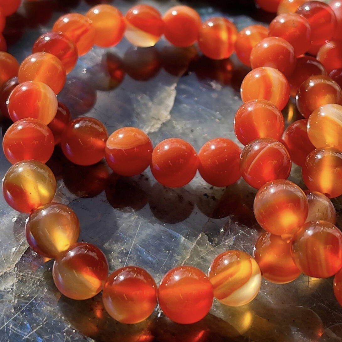 Carnelian Bracelet to ignite your passion - Sage Goddess