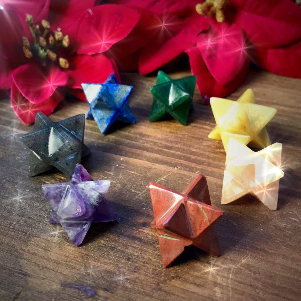 7 Chakra Merkaba set for Higher Realm connection and chakra alignment