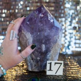 Huge Phantom Amethyst Points for peace and divine clearing