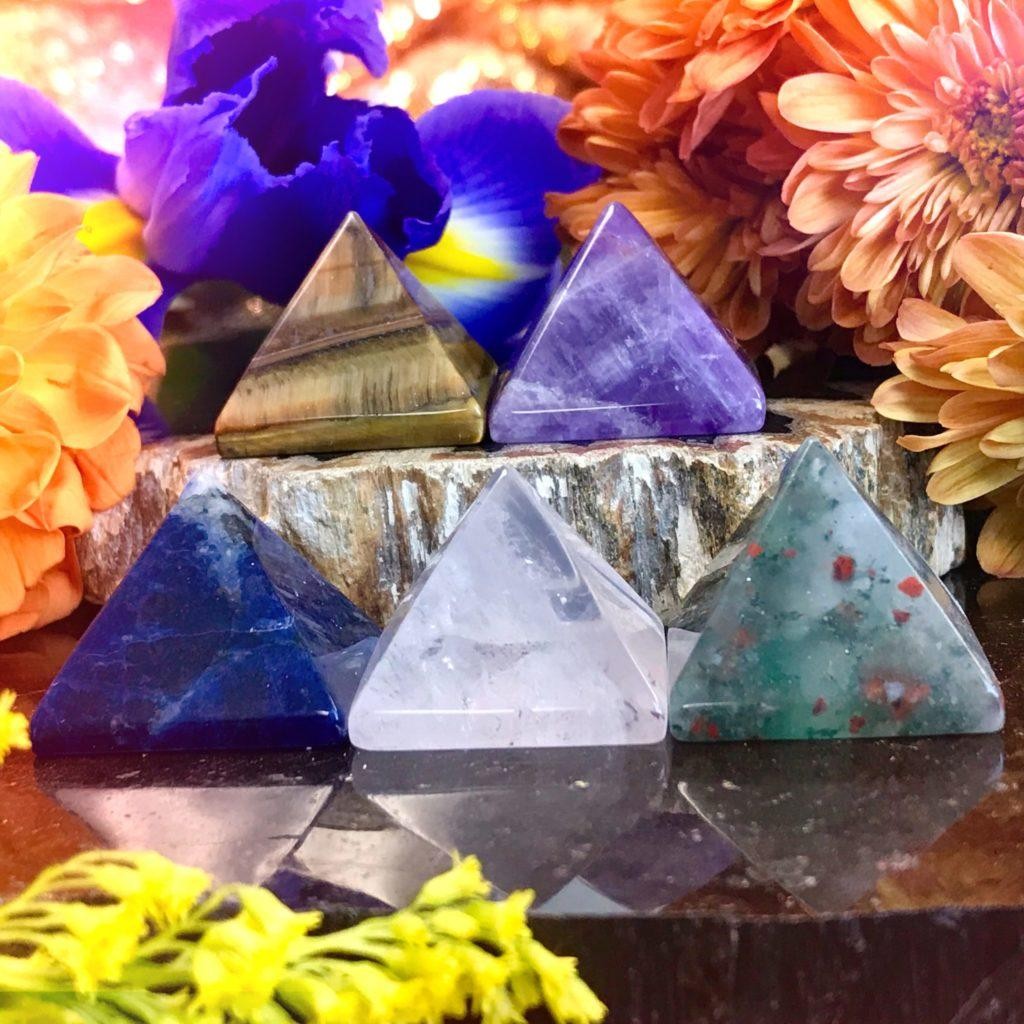 Mini Vortex Pyramids for magnifying various intentions