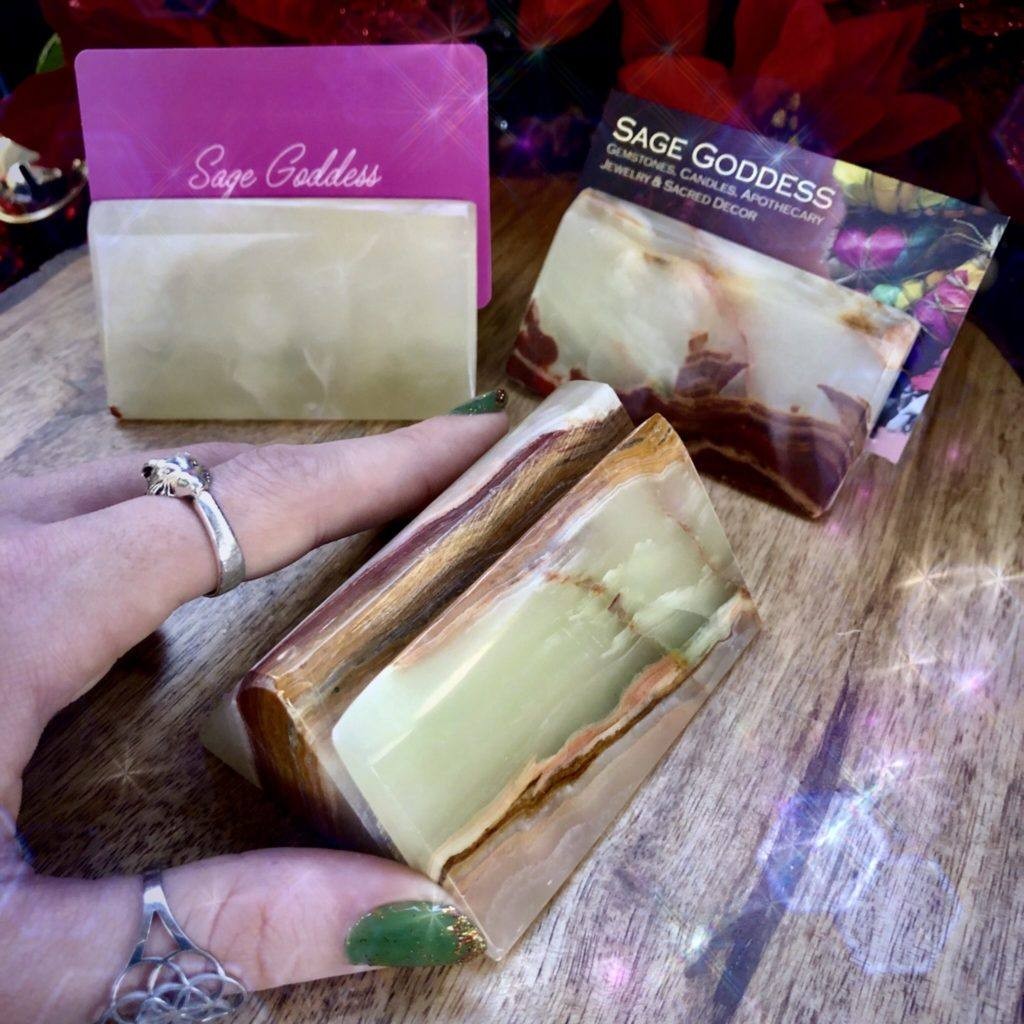 Onyx card holders for bringing success and style to your business