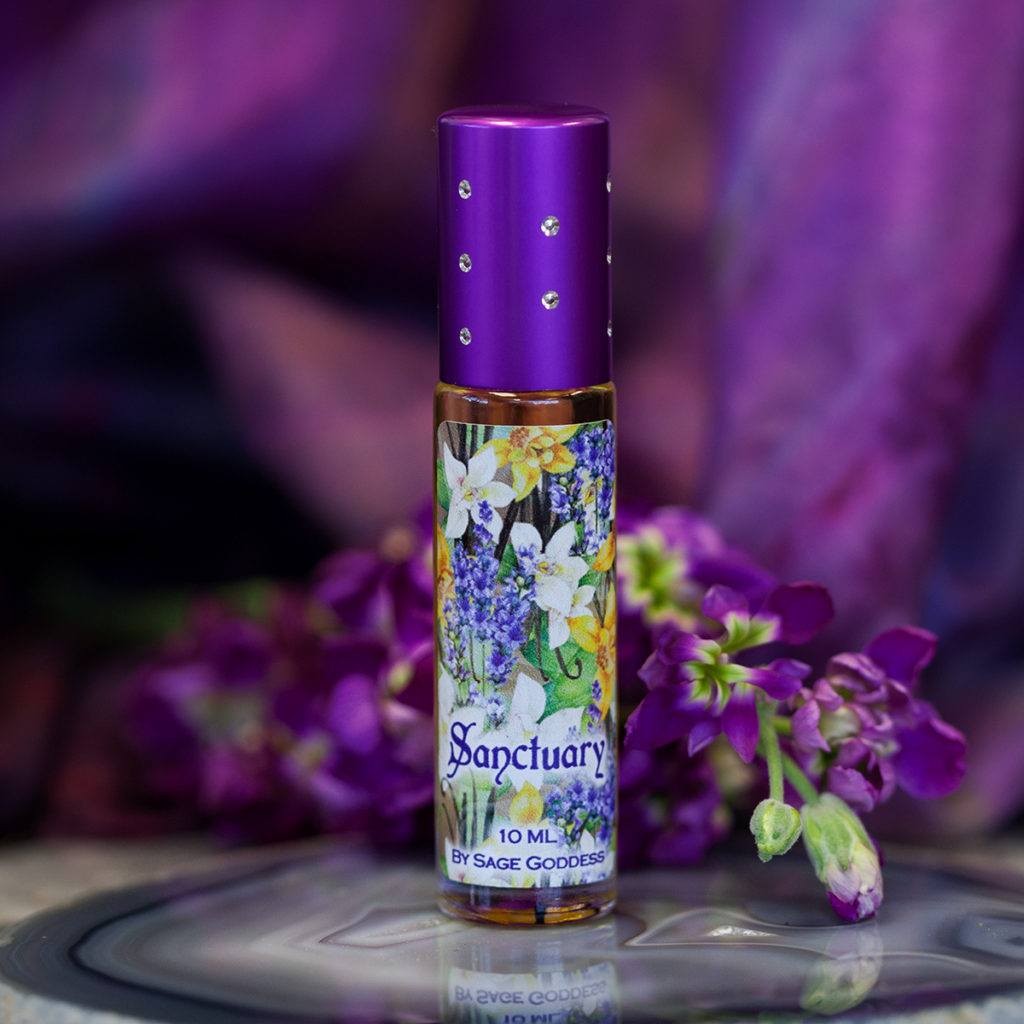 Sanctuary Perfume for deep relaxation and sensual upliftment