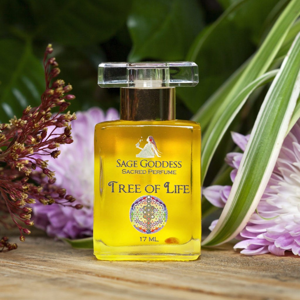 Sage Goddess I Am Safe Perfume for grounding, stability, and healing