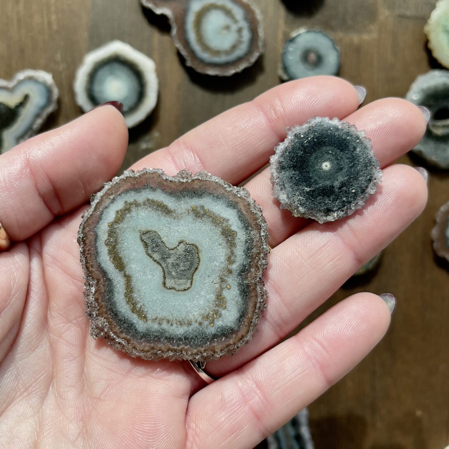 Sage Goddess Amethyst Stalactite Flower for celestial peace