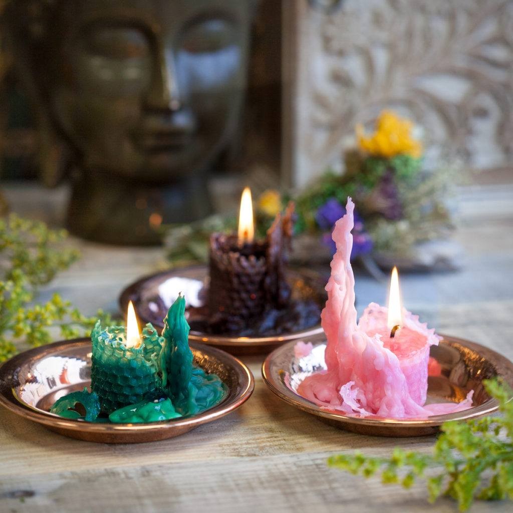 Creative Candle Magic Set for harnessing sacred wax magic