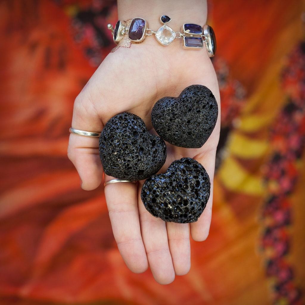 Lava Hearts for stability, peace, and passion in matters of love