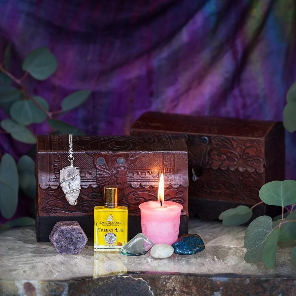 Intuitive Gift Boxes for creation, protection, and gemstone magic