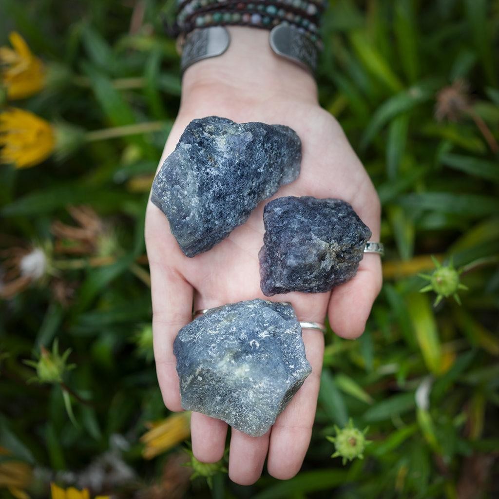 Home Shop Gems & Minerals Iolite Viking Stones for intuition, discovery ...