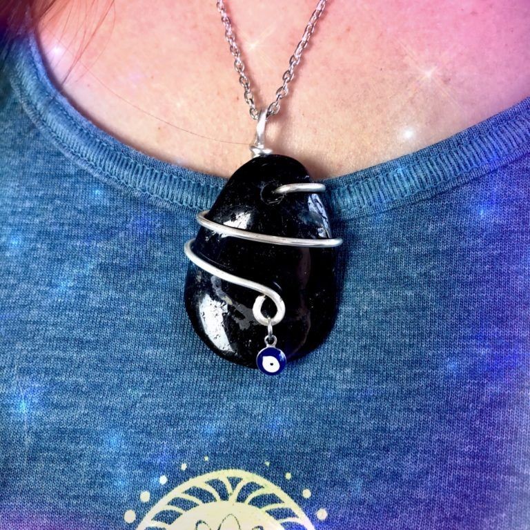 Wire-Wrapped Protection Pendants for safety, stability, and affirmation