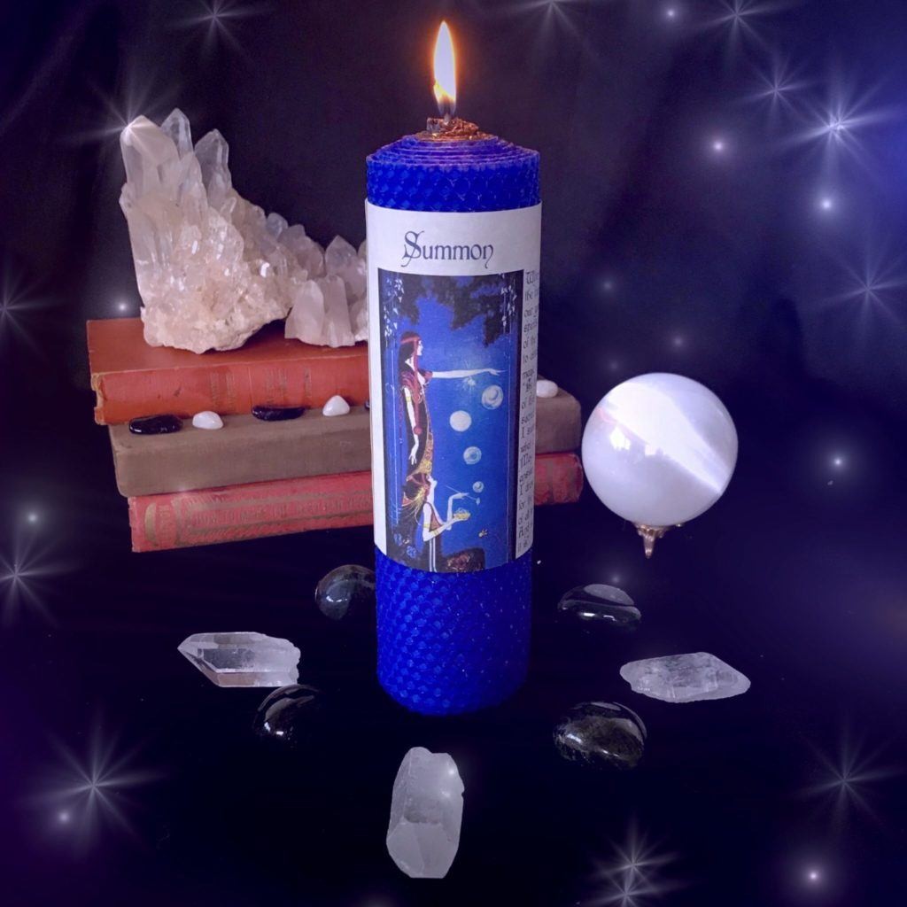 Summon Beeswax Intention Candles for attracting what you seek