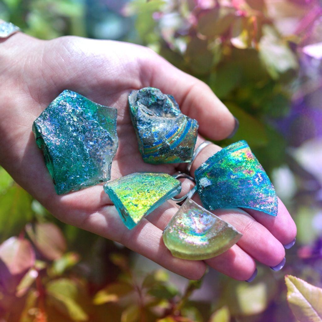 Ancient Roman Glass for alchemy, transformation, and timeless beauty