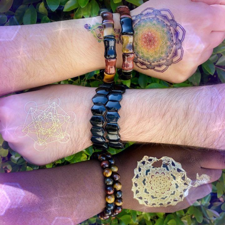 Wisdom and Protection Journey Bracelets for courage and safeguarding