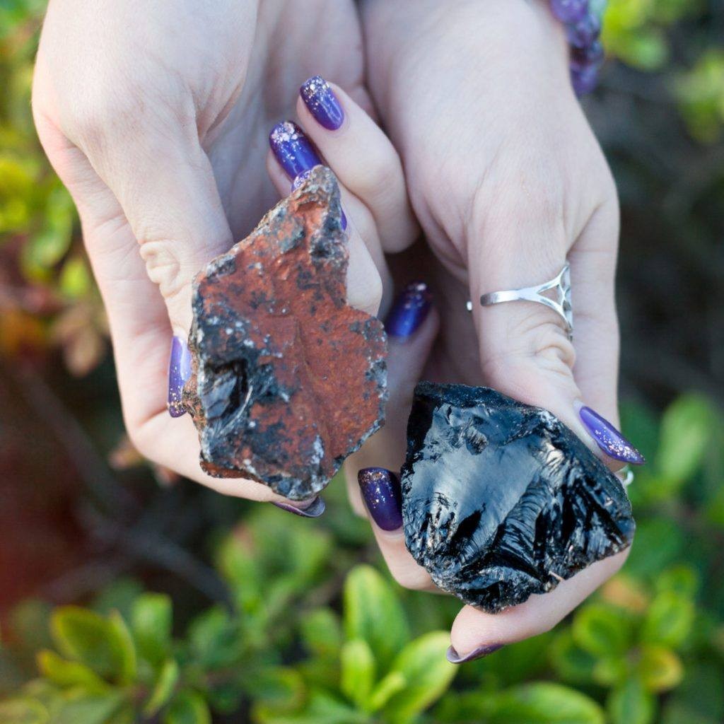 Dragon Glass for protection, releasing negativity, and empowerment
