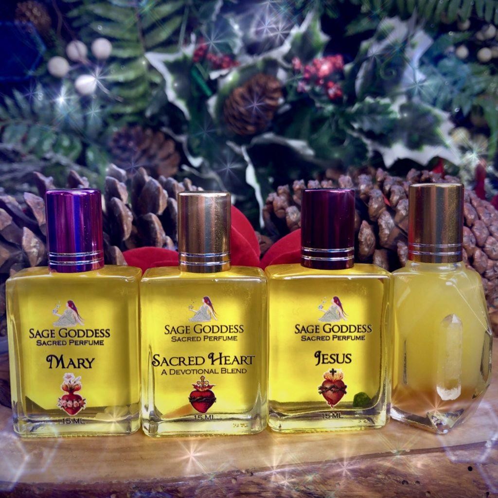Sacred Perfume Trio with free Holy Spirit Perfume for divine love and ...