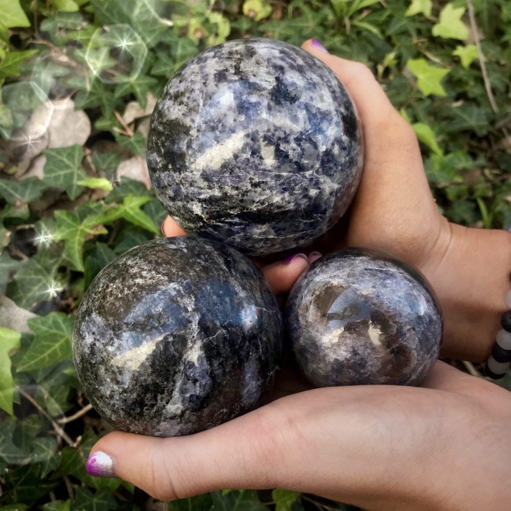 Viking Iolite Spheres for foresight and enhanced clairvoyant abilities