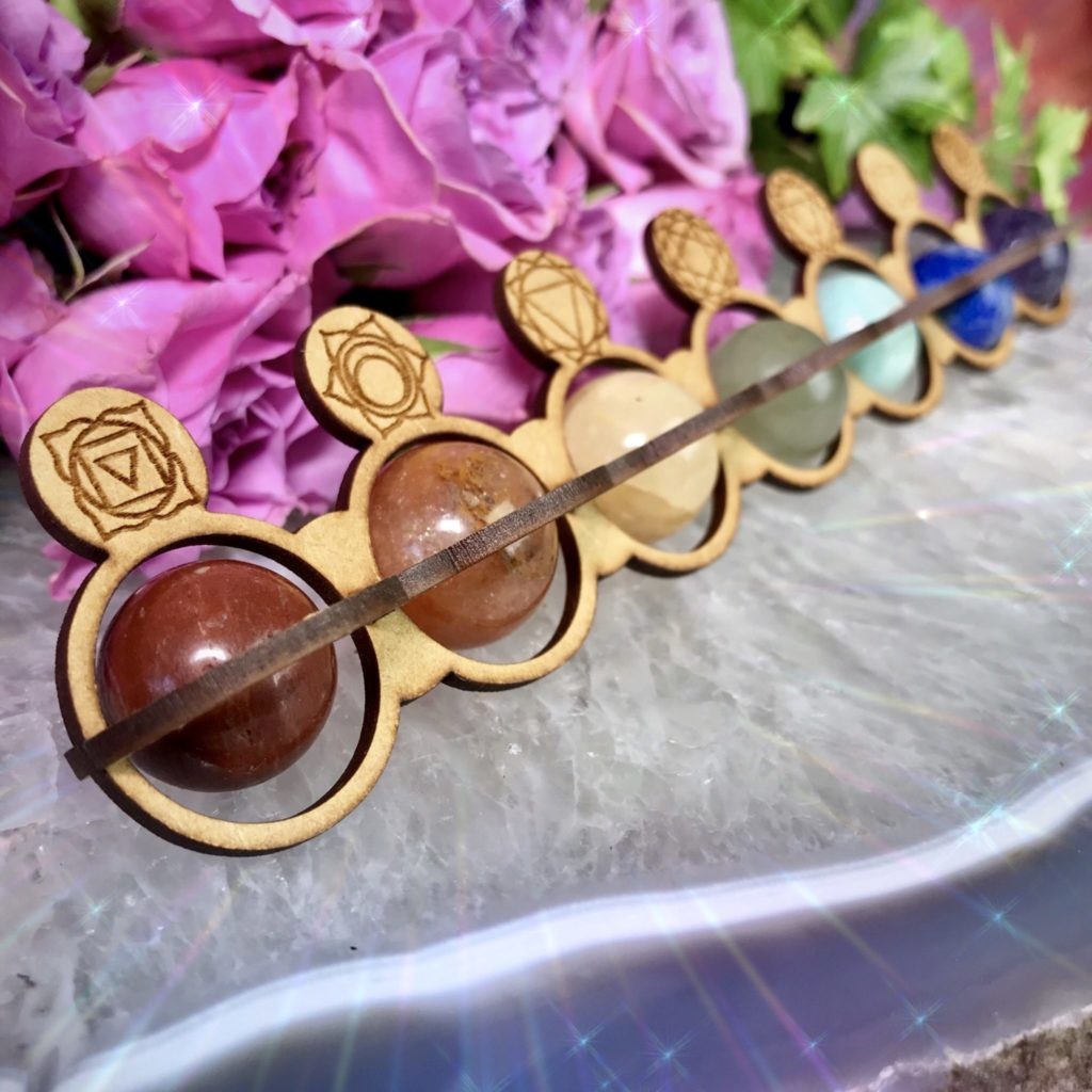 7 Chakra Vibrating Scanning Sphere Set for energetic alignment