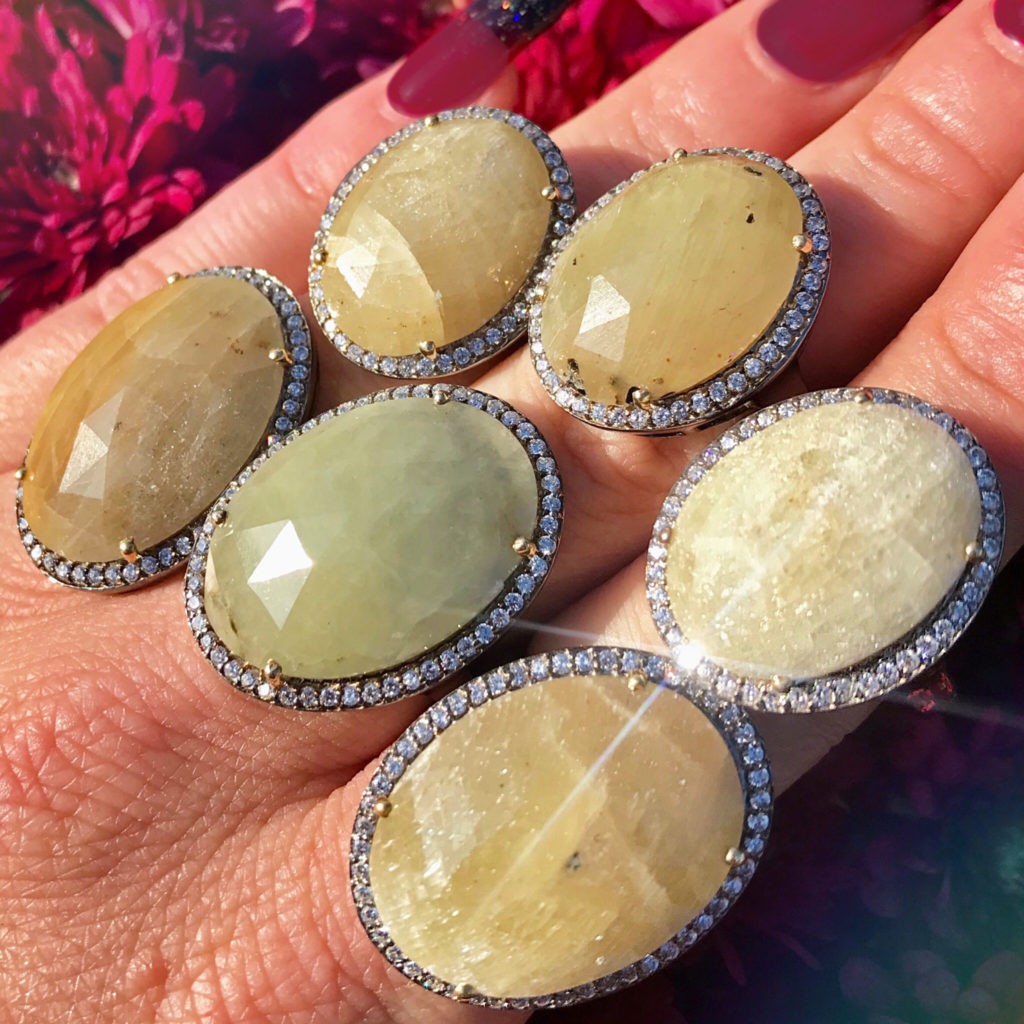 Umba Sapphire Wisdom Rings for confidence, creativity, and psychic ability