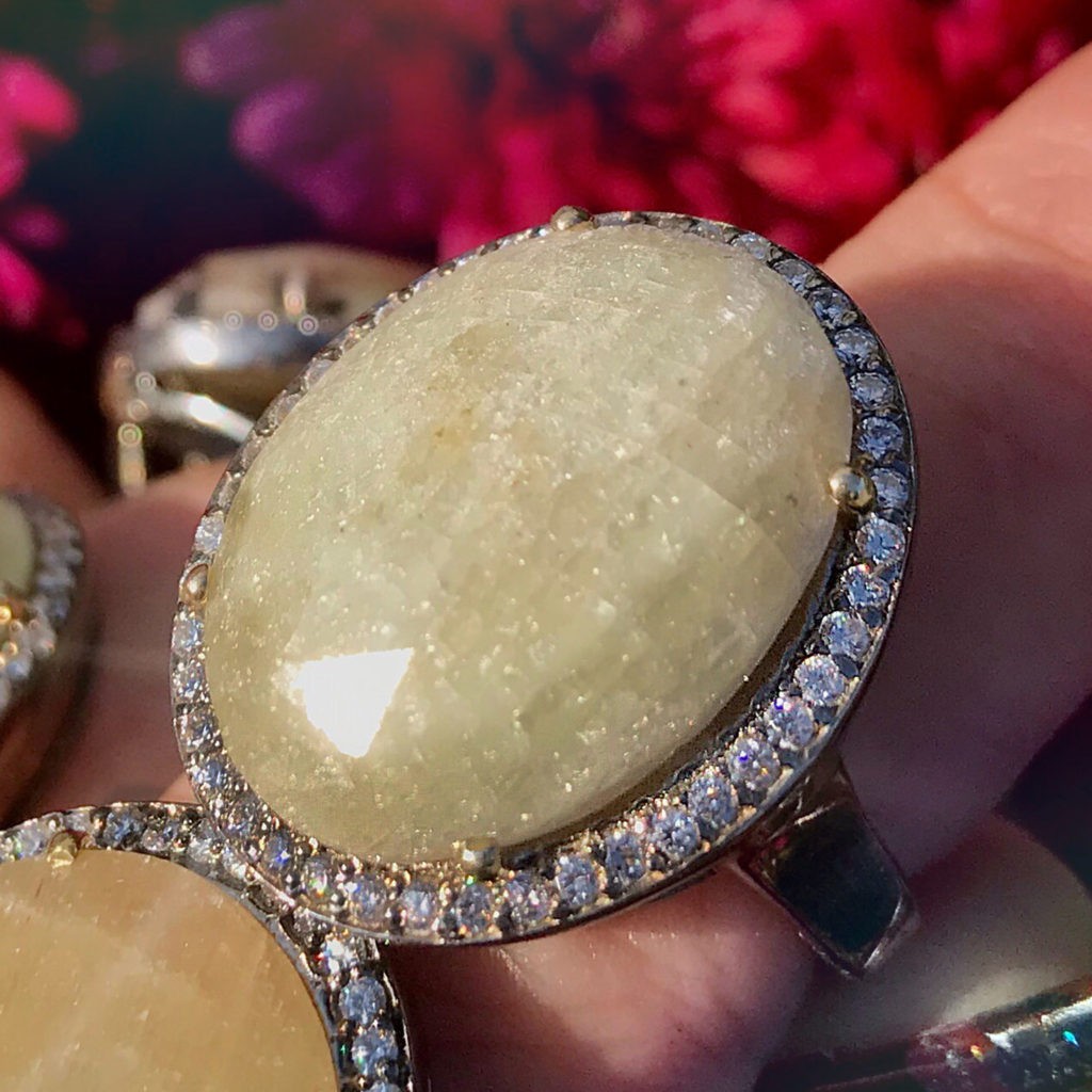 Umba Sapphire Wisdom Rings for confidence, creativity, and psychic ability