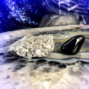 Raven New Moon Spirit Animal Set for Ritual with Athena