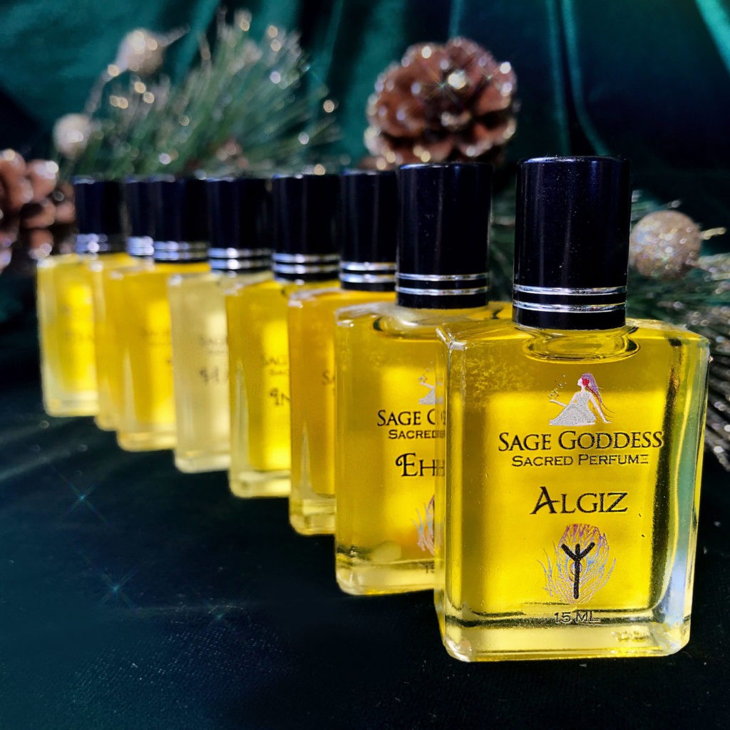 Intuitively Chosen Magical Rune Perfumes for powerfully creating your life