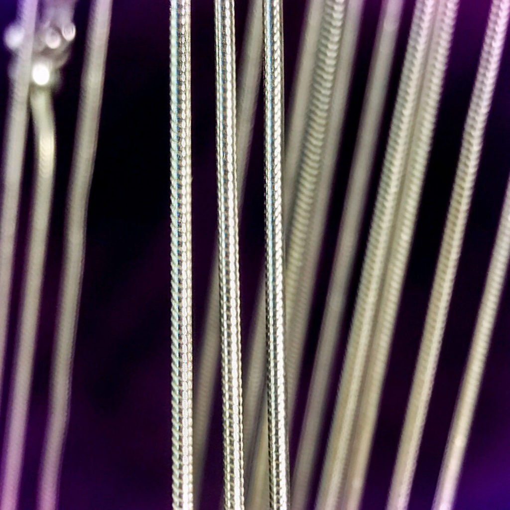 Sterling Silver Sliding Adjustable Chains for elegance and lunar magic