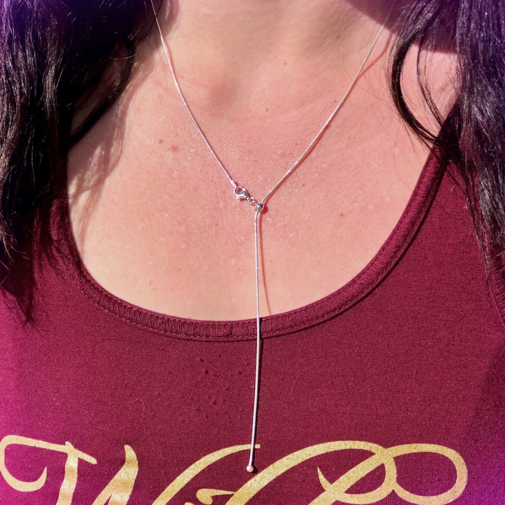 Sterling Silver Sliding Adjustable Chains for elegance and lunar magic