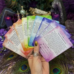 Sage Goddess Chakra Oracle Deck to divine your path to healing