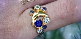 Custom SG Moon Visioning Dream Rings for insight and confidence