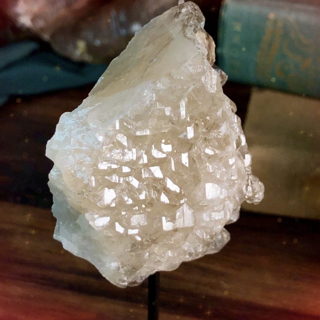 Ancient Wisdom Elestial Quartz for psychic activation and past-life healing