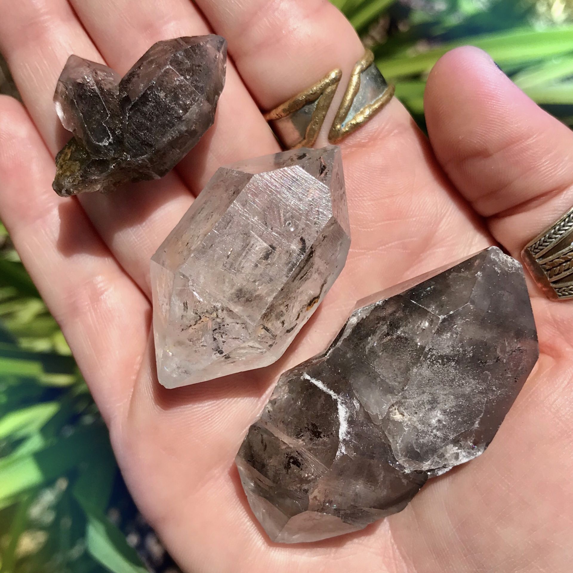 Double Terminated Tibetan Quartz for healing, purification, and protection