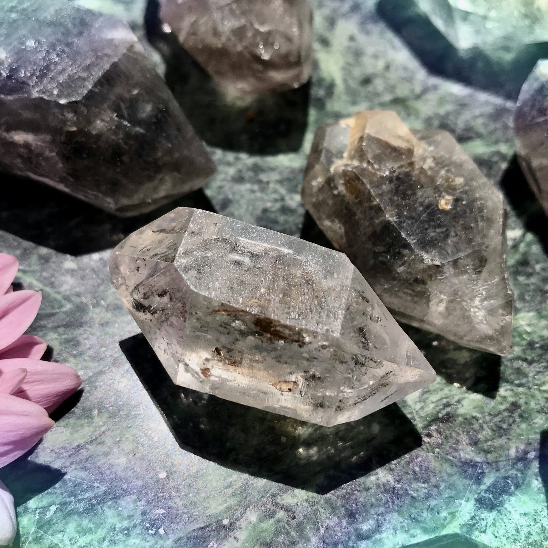 Double Terminated Tibetan Quartz for healing, purification, and protection