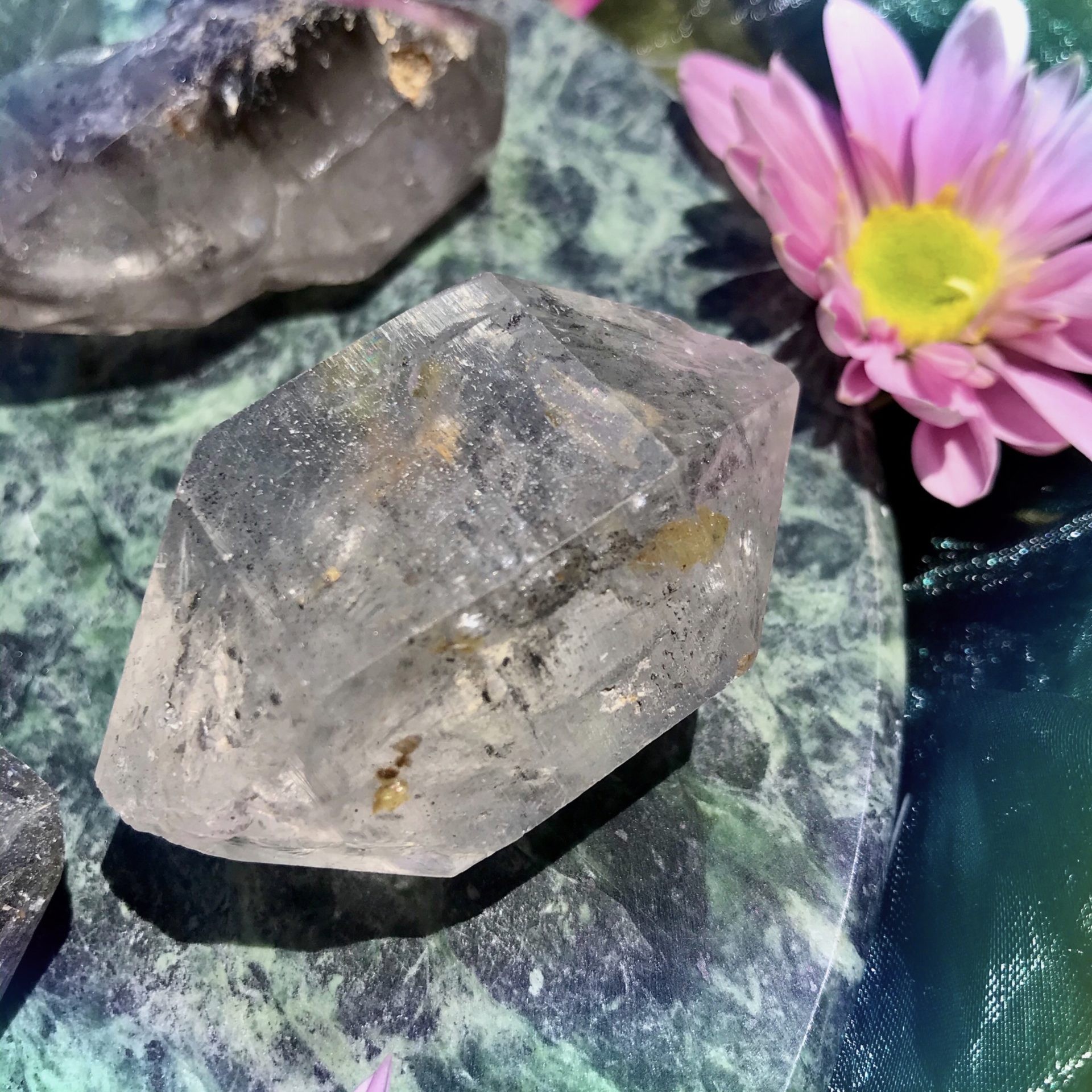 Double Terminated Tibetan Quartz for healing, purification, and protection