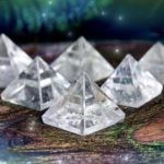 Clear Quartz Power Pyramids for energy amplification